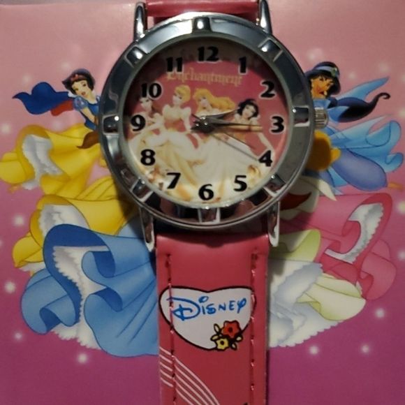 Accessories | Disneyprincesses Watch With Pink Band | Poshmark
